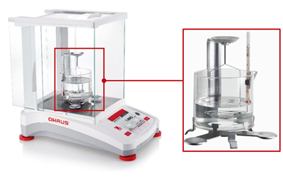 Density Determination with the OHAUS Adventurer Balance | OHAUS